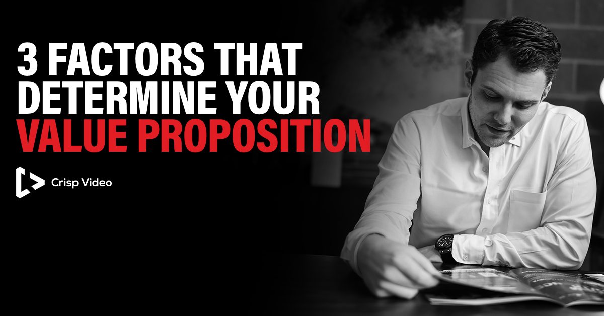 3 Factors That Determine Your Value Proposition - Michael Mogill