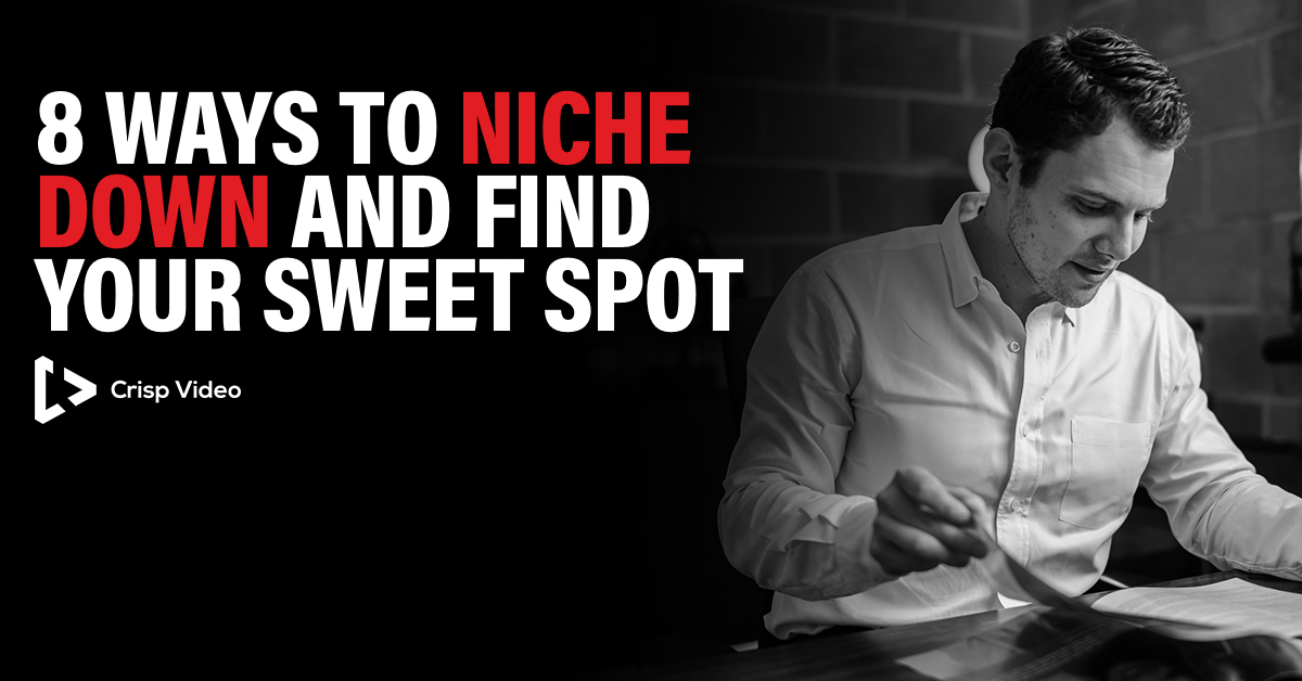 8 Ways to Niche Down and Find Your Sweet Spot - Michael Mogill 8 Ways to Niche Down and Find Your Sweet Spot - Michael Mogill